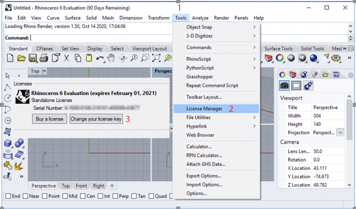 McNeel Rhinoceros – Servizio software di Ateneo
